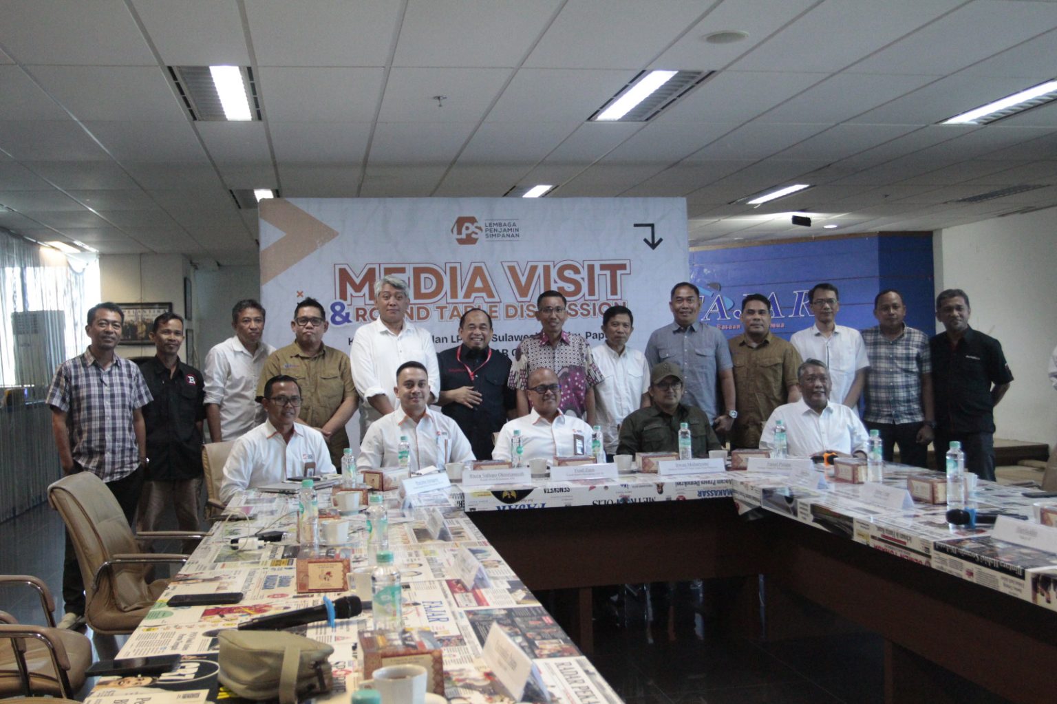 LPS Gelar Media Visit dan Round Table Discussion dengan Fajar Group ...